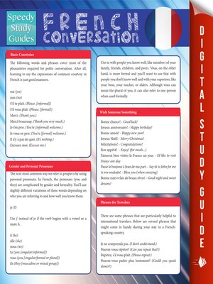 French Conversation by Speedy Publishing · OverDrive: Free ebooks ...