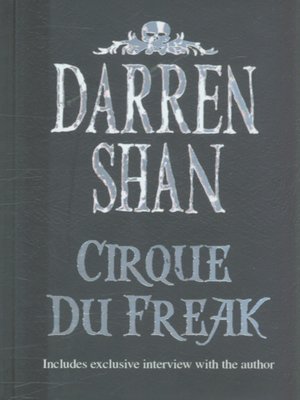 Cirque Du Freak: The Saga of Darren Shan(Series) · OverDrive: Free ...