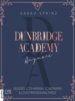 Audiobook - Anymore--Dunbridge Academy, Teil 4 (Ungekürzt) by Sarah ...