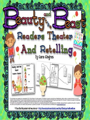 Beauty and the Beast Readers Theater and Retelling by Kindergarten Boom ...