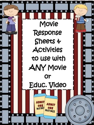 Movie Response Sheets by EngagingLessons · OverDrive: Free ebooks ...
