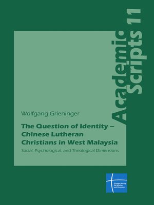 The Question of Identity by Wolfgang Grieninger · OverDrive: Free ...