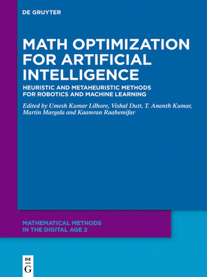 Math Optimization for Artificial Intelligence by Umesh Kumar Lilhore ...