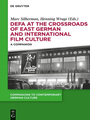 eBook - DEFA at the Crossroads of East German and International Film ...