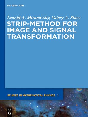 Strip-Method for Image and Signal Transformation by Leonid A ...