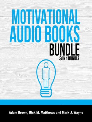 Motivational Audio Books Bundle by Adam Brown · OverDrive: Free ebooks ...