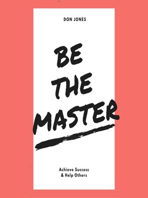 Audiobook - Be the Master by Don Jones · OverDrive: Free ebooks ...