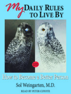 My Daily Rules to Live By by Sol Weingarten · OverDrive: Free ebooks ...