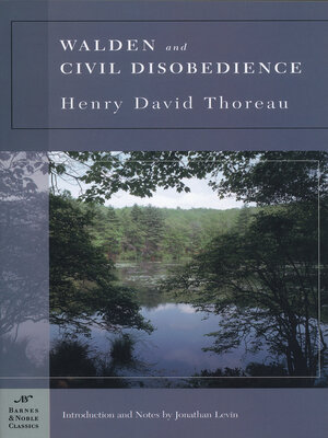 Walden and Civil Disobedience (Barnes & Noble Classics Series) by Henry ...