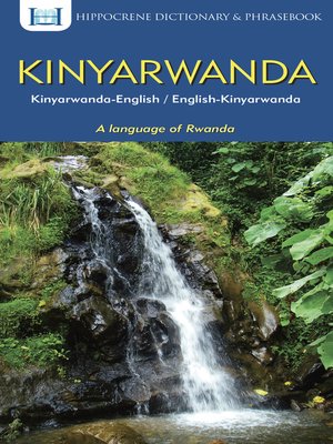 Kinyarwanda-English/ English-Kinyarwanda Dictionary & Phrasebook by ...