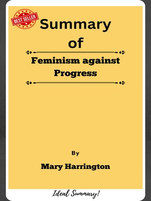 eBook - Summary of Feminism against Progress by Mary Harrington by ...