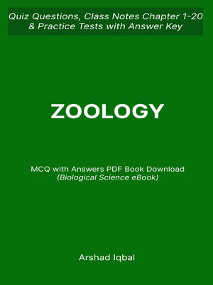 Zoology MCQ (Multiple Choice Questions) by Arshad Iqbal · OverDrive ...