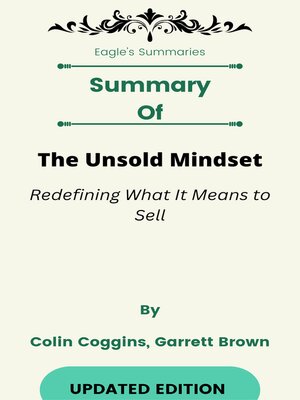 eBook - Summary of the Unsold Mindset Redefining What It Means to Sell ...