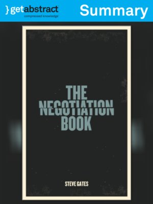 The Negotiation Book (Summary) by Steve Gates · OverDrive: Free ebooks ...