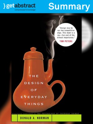 The Design of Everyday Things (Summary) by Donald A. Norman · OverDrive ...