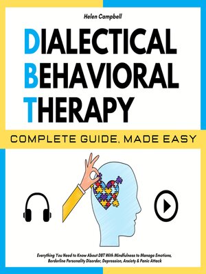 Audiobook - DIALECTICAL BEHAVIORAL THERAPY COMPLETE GUIDE, MADE EASY by ...