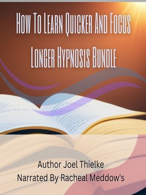 Audiobook - How to Learn Quicker and Focus Longer Hypnosis Bundle by ...