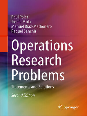 eBook - Operations Research Problems by Raul Poler · OverDrive: Free ...
