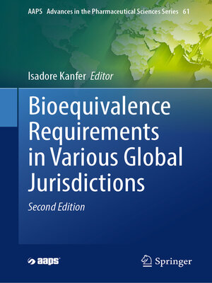 eBook - Bioequivalence Requirements in Various Global Jurisdictions by ...