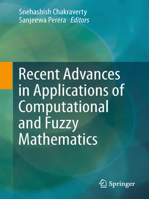 Recent Advances in Applications of Computational and Fuzzy Mathematics ...