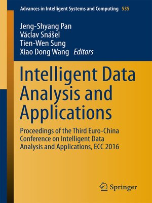 eBook - Intelligent Data Analysis and Applications by Jeng-Shyang Pan ...
