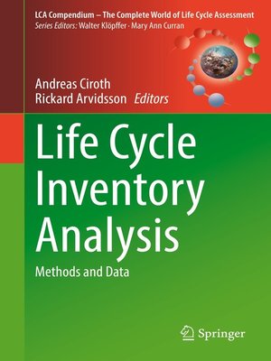 Life Cycle Inventory Analysis by Andreas Ciroth · OverDrive: Free ...