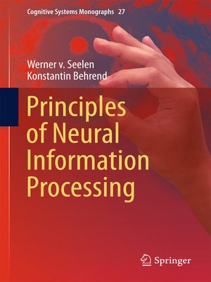 Principles of Neural Information Processing by Werner v. Seelen ...
