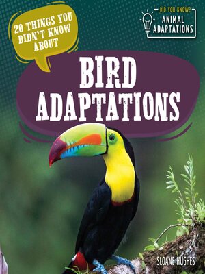 eBook - 20 Things You Didn't Know About Bird Adaptations by Sloane ...