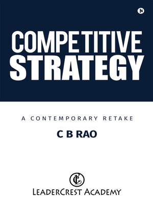 Competitive Strategy by C. B. Rao · OverDrive: Free ebooks, audiobooks ...
