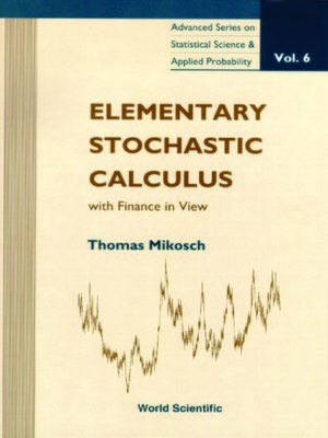eBook - Elementary Stochastic Calculus, With Finance In View by Thomas ...