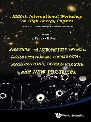 Particle and Astroparticle Physics, Gravitation and Cosmology by Roman ...