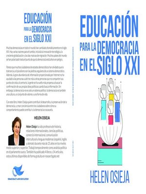Educación para la Democracia en el Siglo XXI by Helen Osieja ...