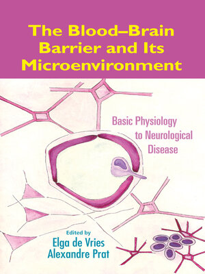 The Blood-Brain Barrier and Its Microenvironment by Elga de Vries ...