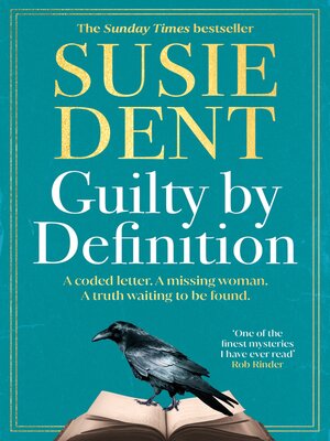 eBook - Guilty by Definition by Susie Dent · OverDrive: Free ebooks ...