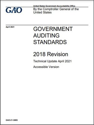 Government Auditing Standards: The Yellow Book by Comptroller General ...